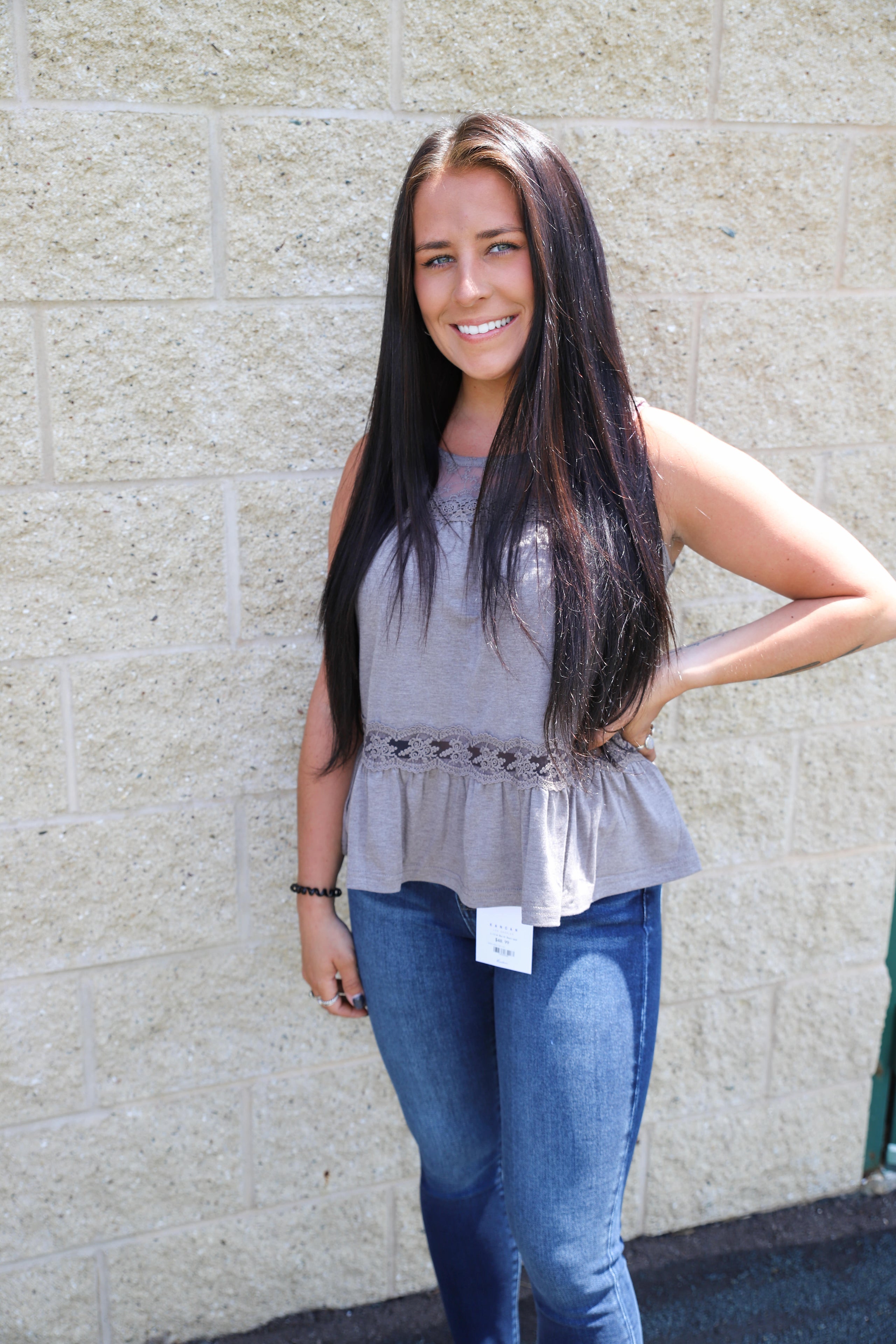 Laura Lace Tank, Cute Tank for all your summer events | Little North ...