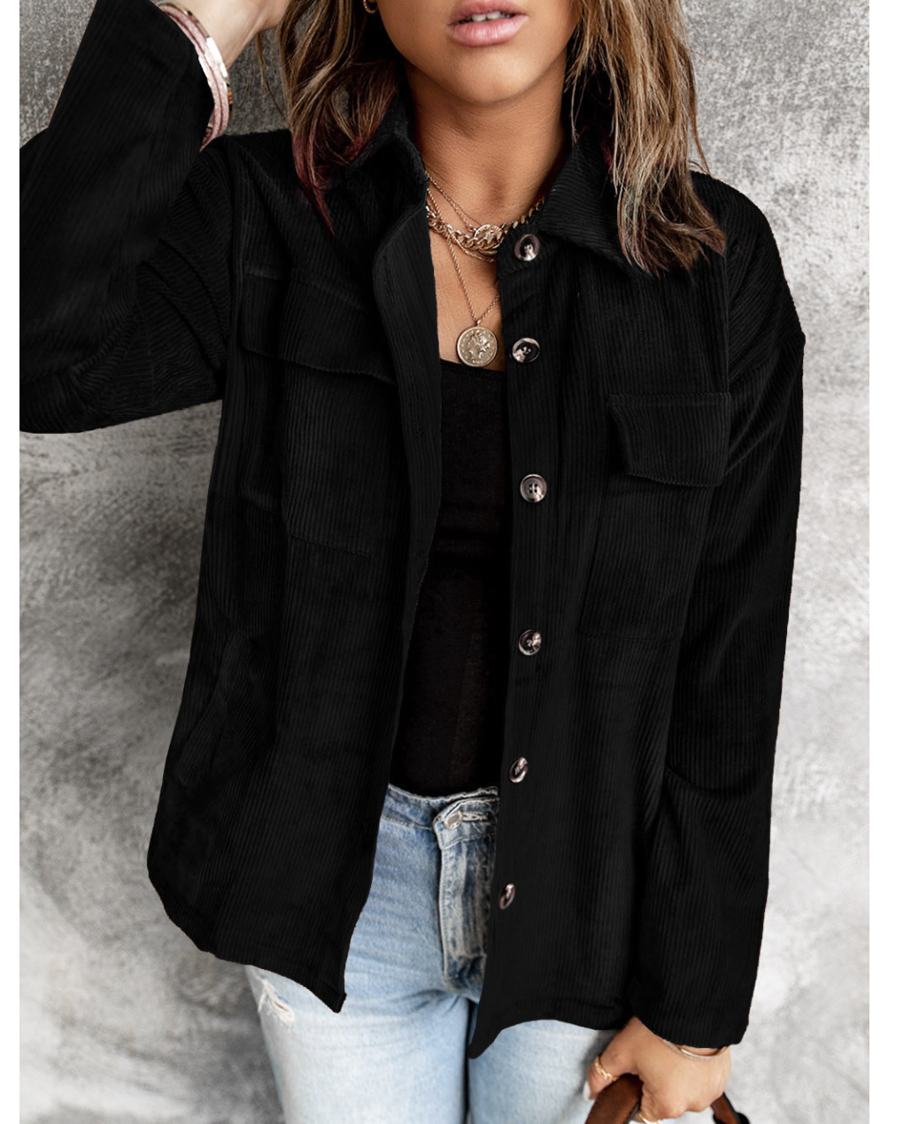 Black Shacket | Little North Boutique